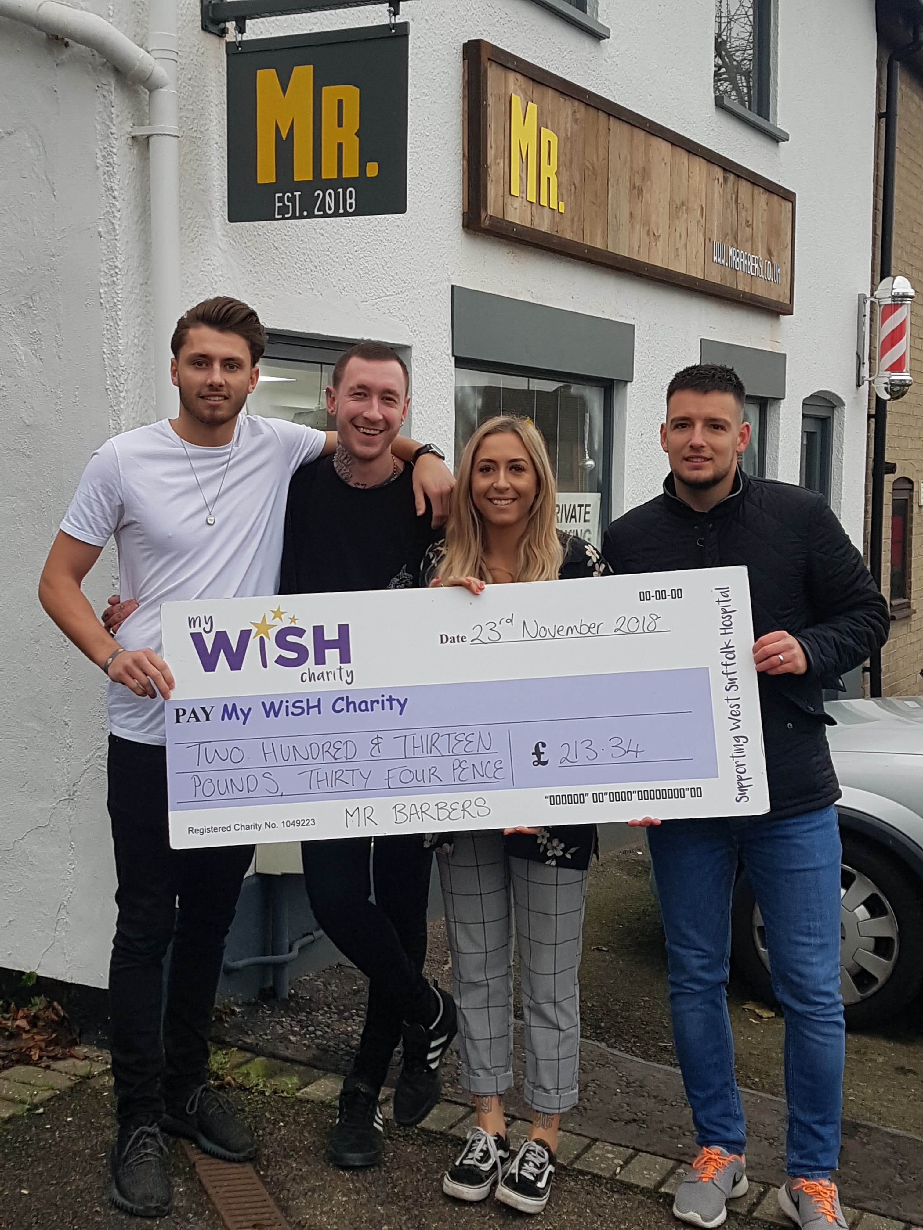 Barber’s shop fundraising for the Every Heart Matters appeal – RWSfm 103.3