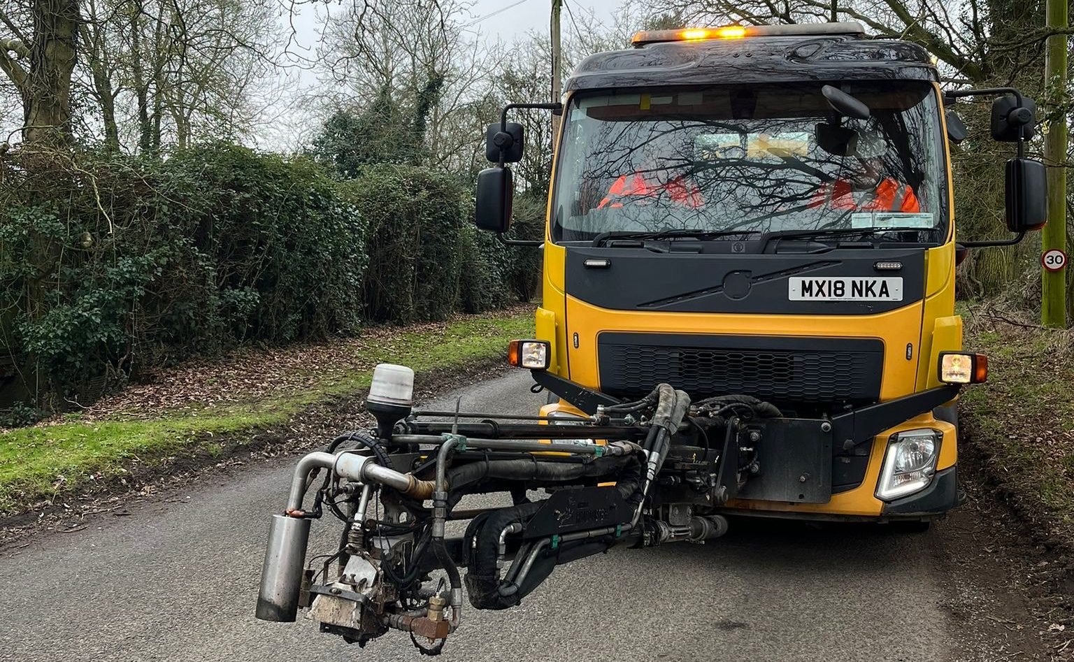 Suffolk’s new pothole repairing machine helping to repair roads in West ...